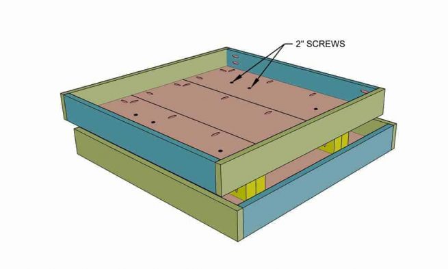 How to Build a DIY Coffee Table Square - TheDIYPlan