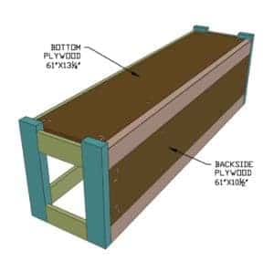 How to Build a DIY Corner Storage Bench - TheDIYPlan