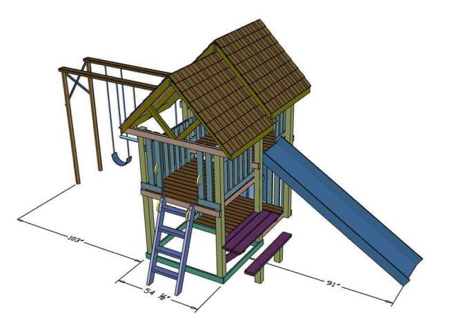 How to Build a DIY Backyard Playground for Kids - TheDIYPlan