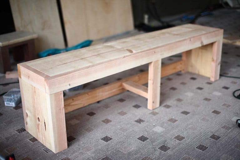 How to Build a DIY Bench with Storage - TheDIYPlan