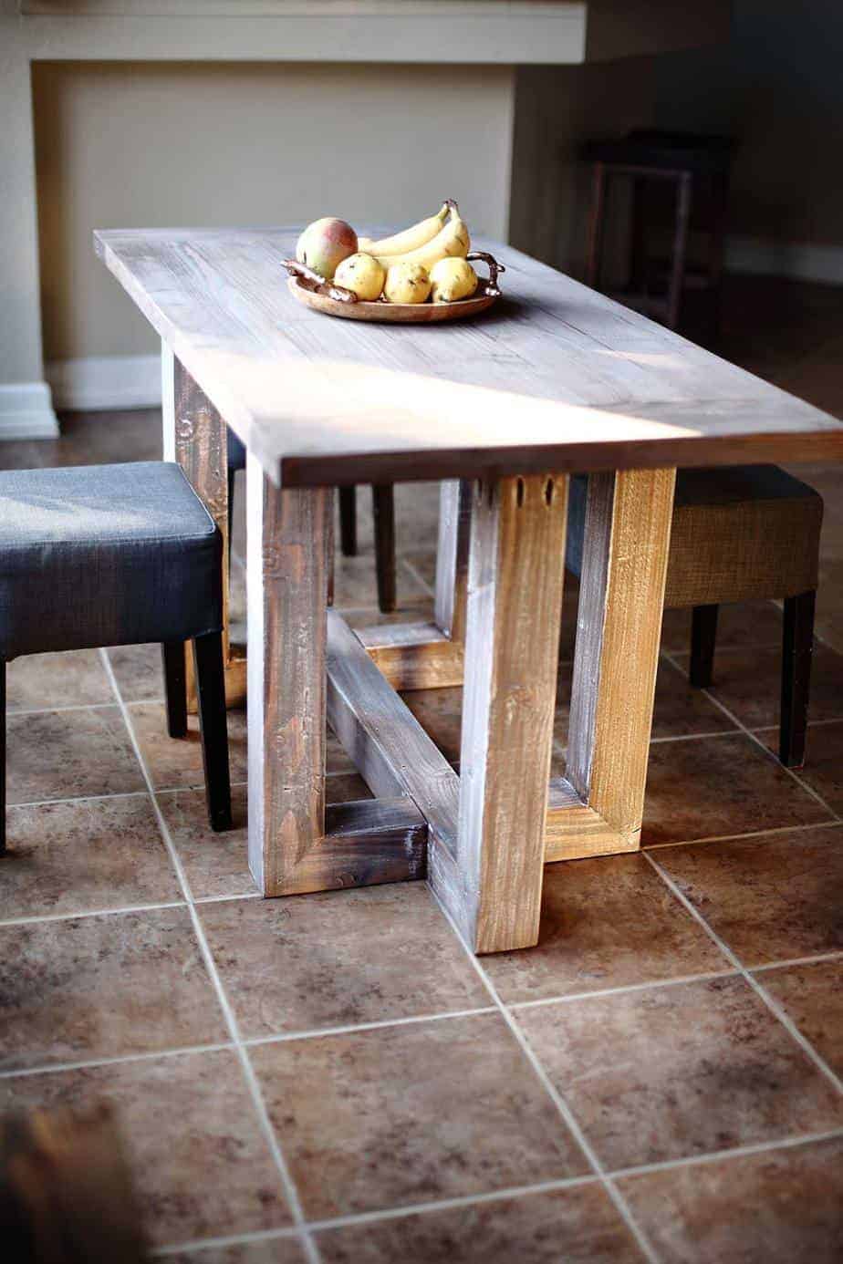 How to Build a Breakfast Table - TheDIYPlan