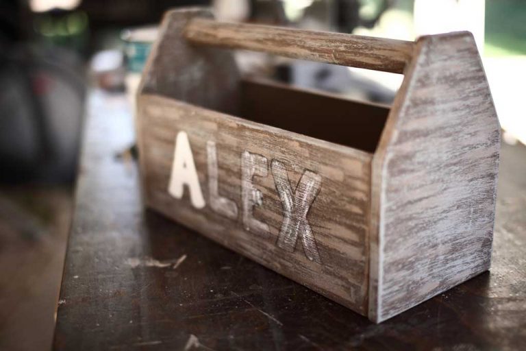 How to Build A DIY Wooden Tool Box - TheDIYPlan