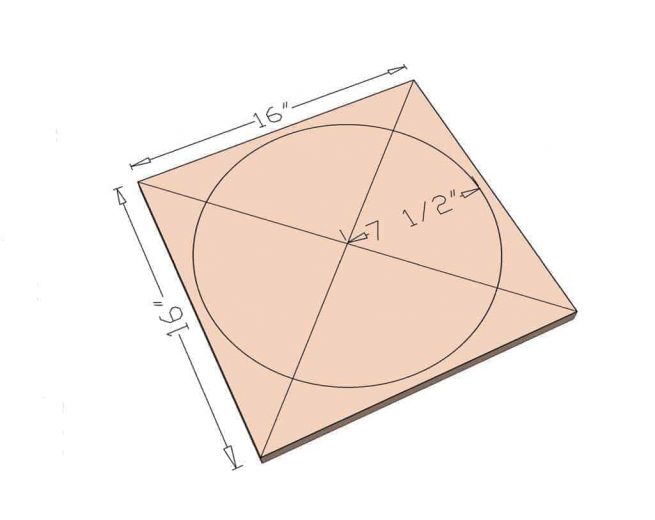 How to make a DIY Ottoman Pouf - TheDIYPlan