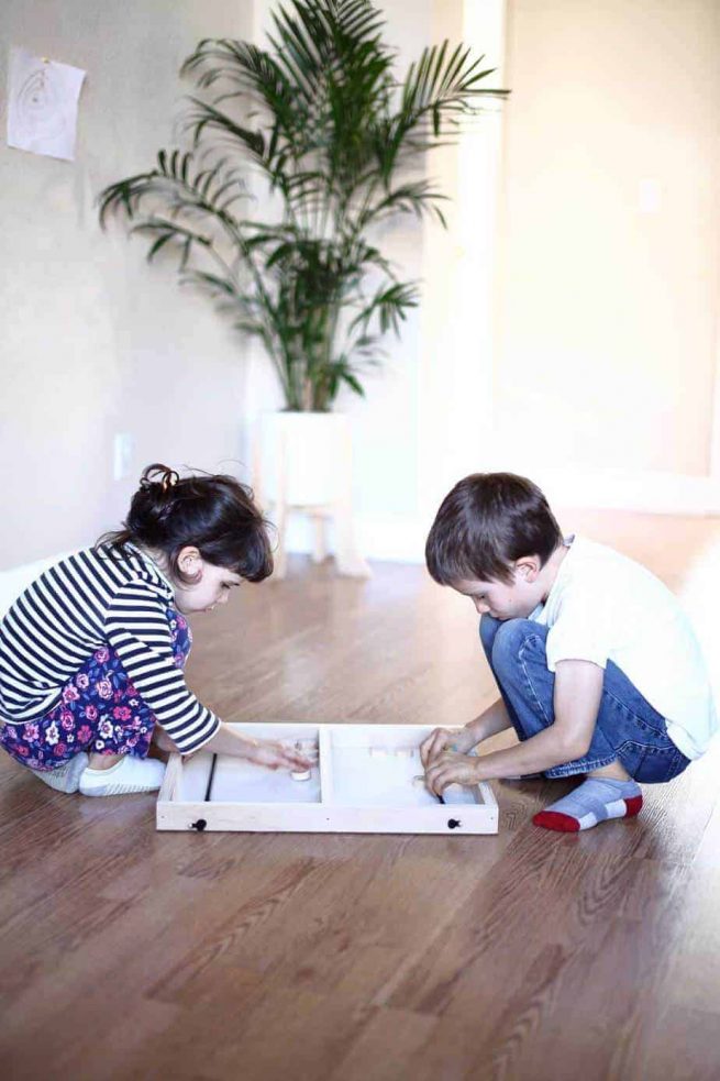 How to Build a DIY Pucket Game for Kids - TheDIYPlan