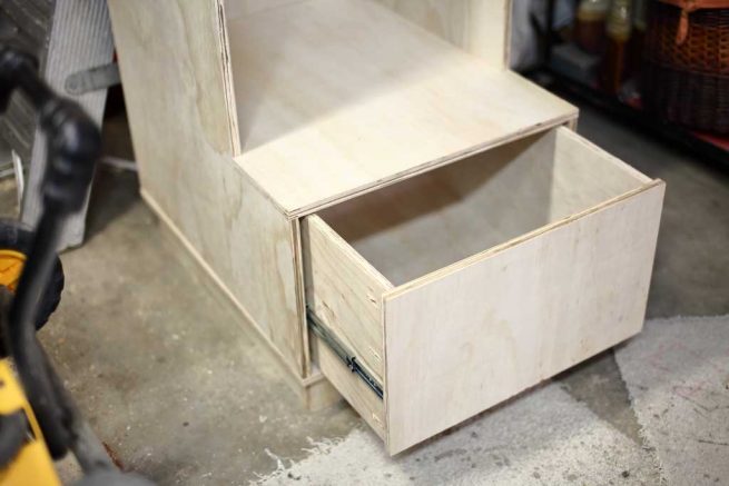 How to Build a DIY Entryway Locker with Storage - TheDIYPlan