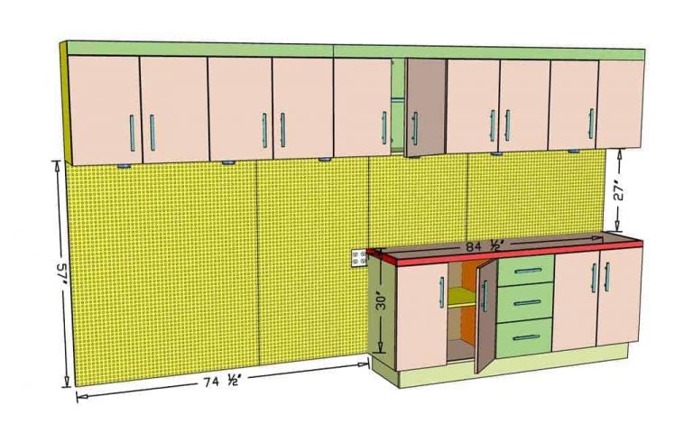 How to Install and Organize DIY Pegboard Wall - TheDIYPlan