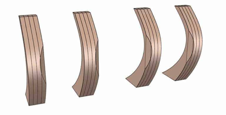 How to Build a DIY Dining Table Bench with Curved Legs - TheDIYPlan