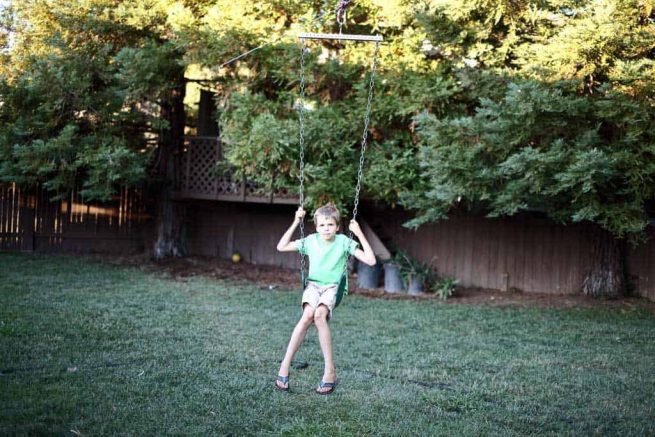 How to Make a DIY Zipline in Your Backyard - TheDIYPlan