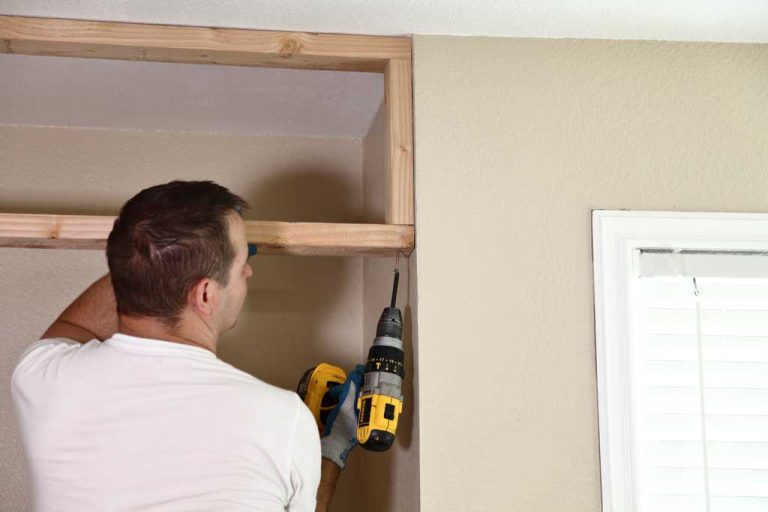 How to Build a DIY Closet in a Bedroom - TheDIYPlan