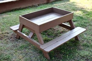 How to Build a DIY Sandbox Table for Kids - TheDIYPlan