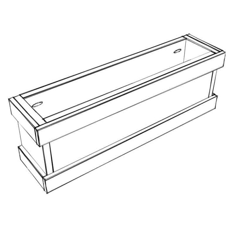 How to Build a DIY Flower Planter Box - TheDIYPlan