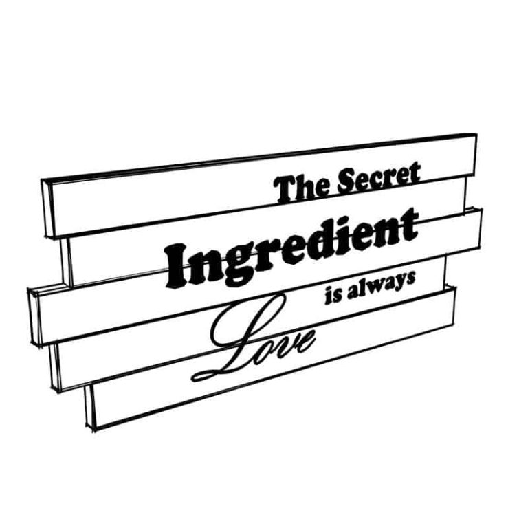 How to Make a Rustic DIY Wooden Kitchen Sign - TheDIYPlan