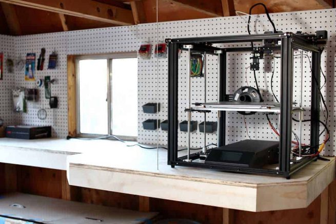 How to Build a DIY Shelf for a 3D Printer - TheDIYPlan