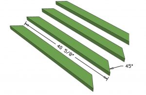 How to Build a DIY Wooden Ladder Toss Game - TheDIYPlan