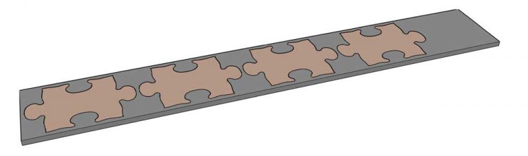 How to Build a DIY Kids Table Made Like a Jigsaw Puzzle - TheDIYPlan