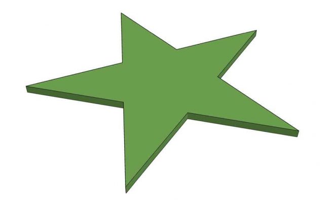 How to Make a DIY Vertical Star Planter for Succulents - TheDIYPlan