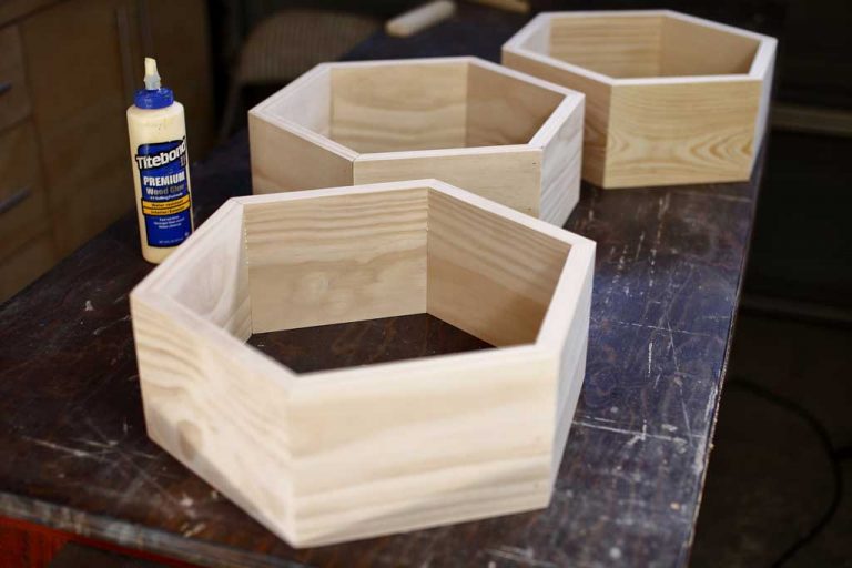 How to Build a DIY Honeycomb Wall Shelf for Kids - TheDIYPlan