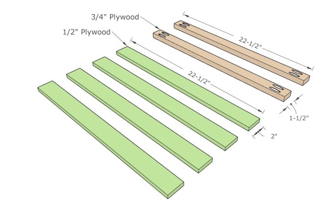 How to Build Kitchen Base Cabinet (Double Doors and Drawers) - TheDIYPlan
