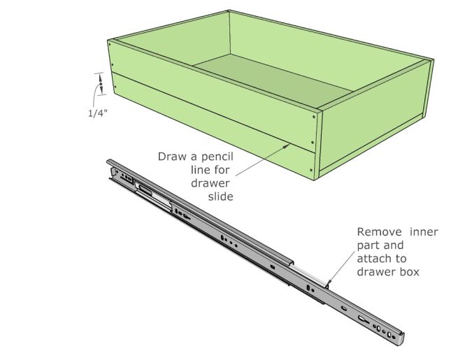 How to Build Kitchen Base Cabinet (Double Doors and Drawers) - TheDIYPlan