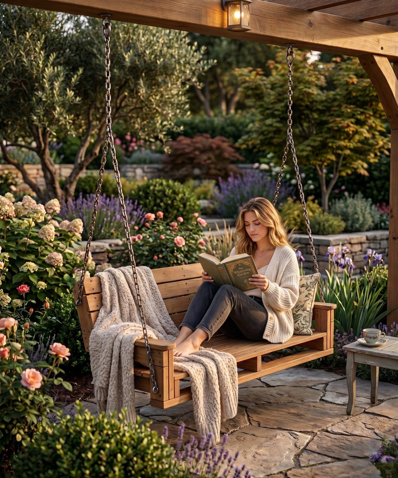 DIY Swing Bench for Pergola – Step-by-Step Guide - TheDIYPlan